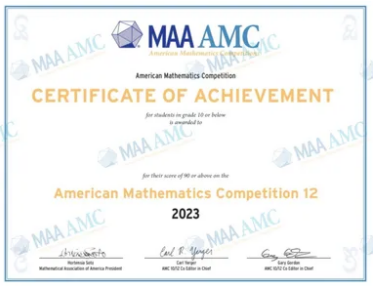 AMC12数学竞赛规则-AMC12奖项设置-AMC12竞赛官网